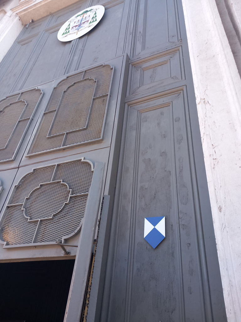 Duomo Nuovo di Brescia - Scudo Blu