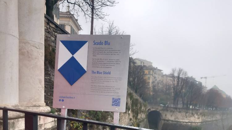 Scudo Blu - Mura veneziane a Bergamo